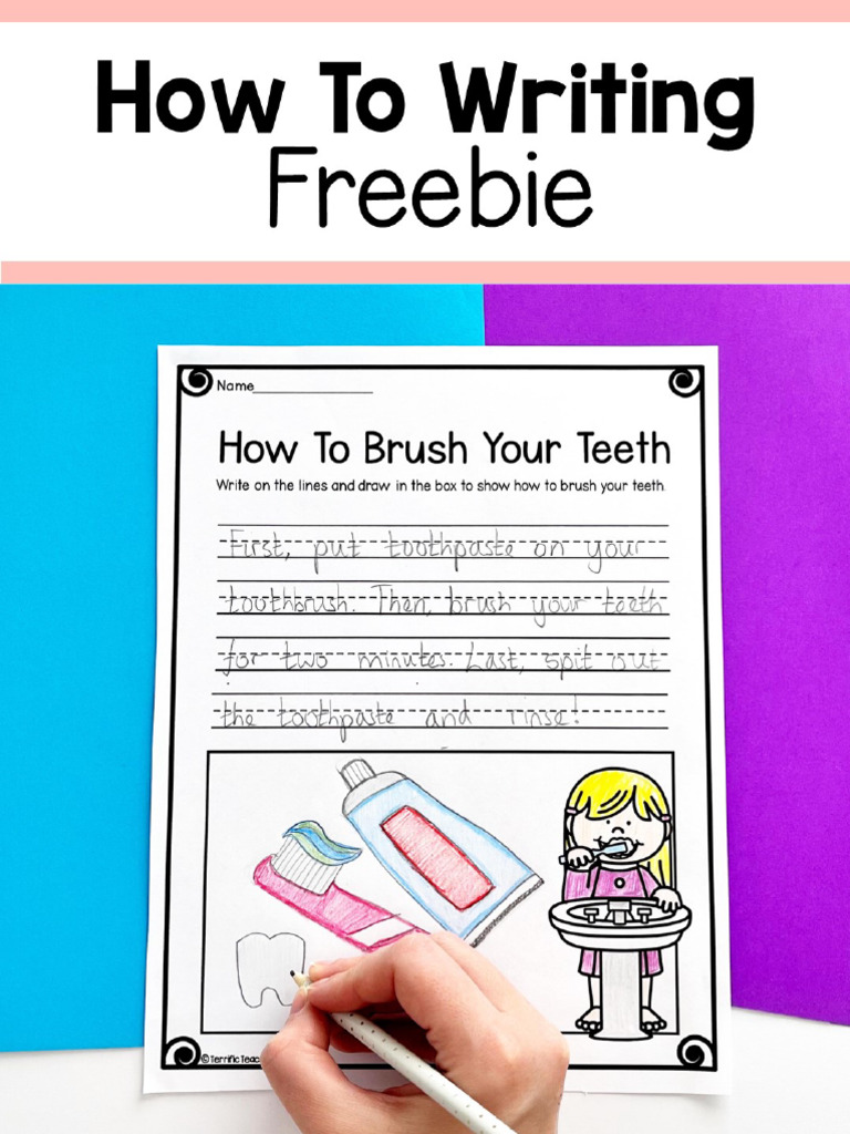 How To Writing Prompt Freebie | PDF