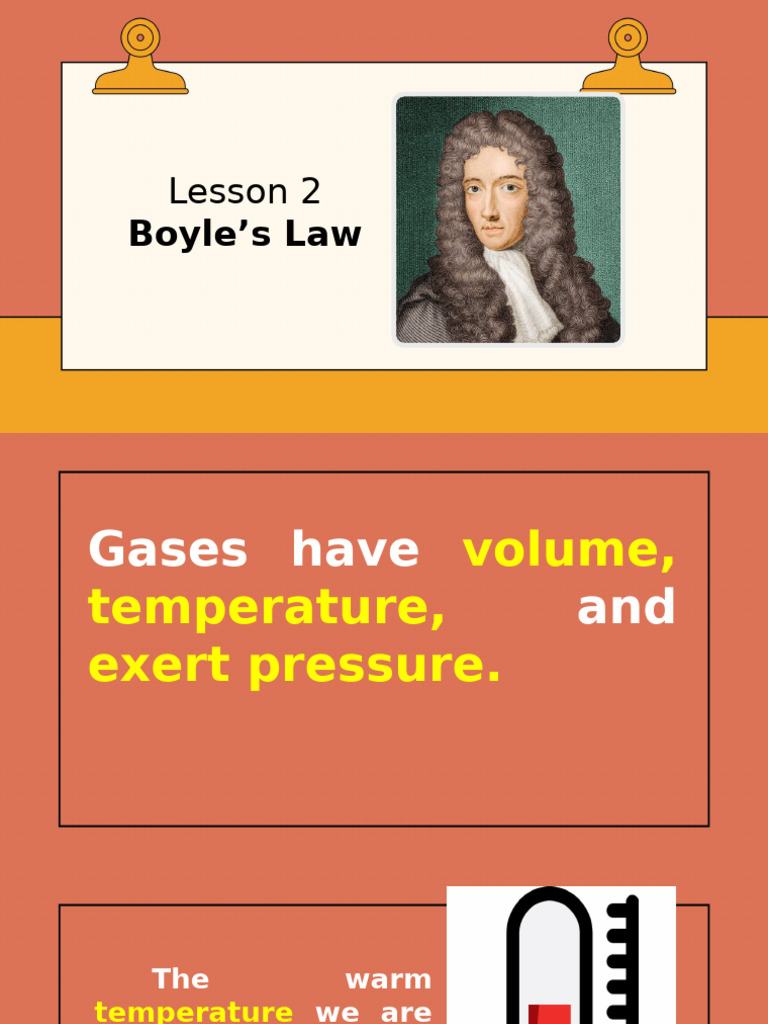 Lesson 2 Boyles Law | PDF