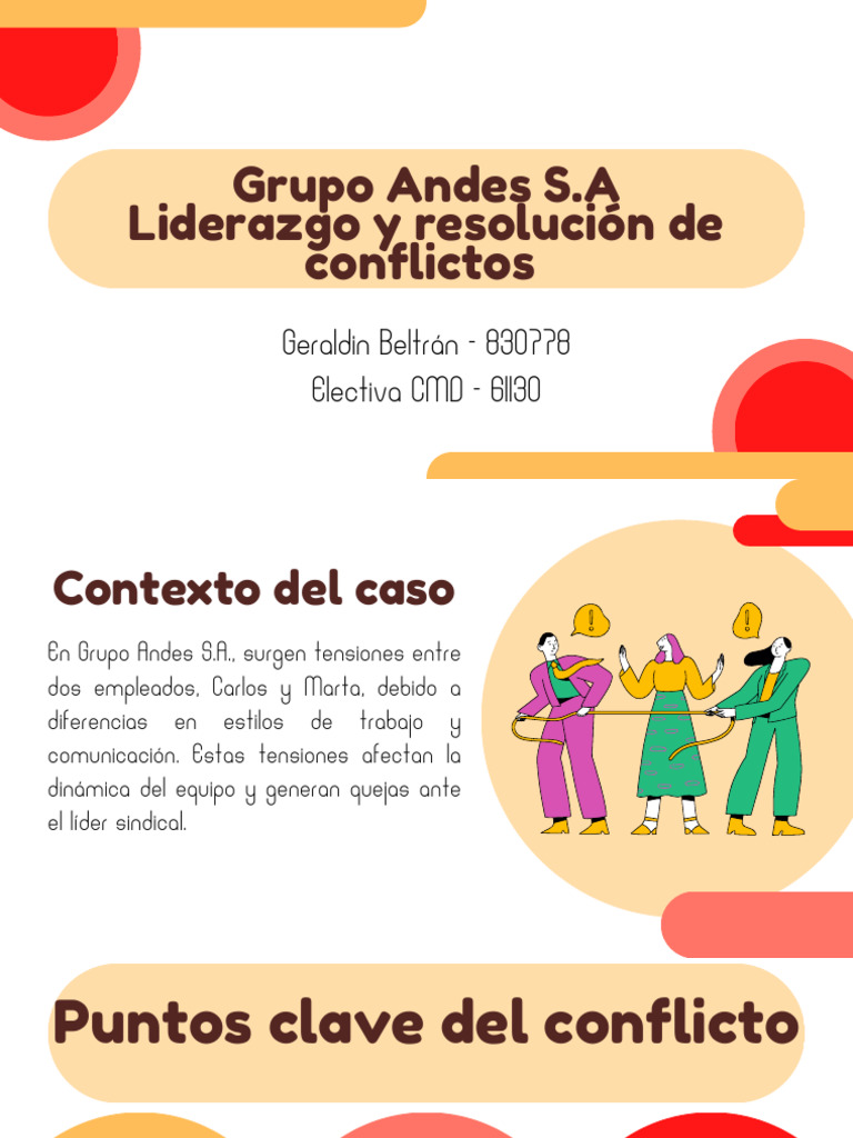 Electiva CMD, Resolución de Conflictos - 250427 - 222223 | PDF