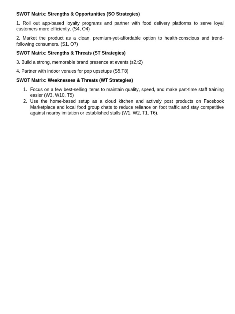SO Strategies | PDF