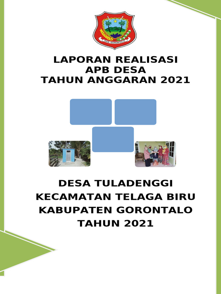 Laporan Realisasi APB Desa Tuladenggi | PDF