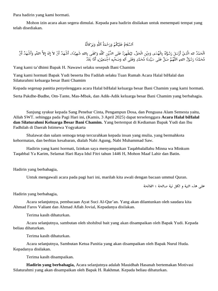 TEKS MC HBH BANI CHAMIM | PDF