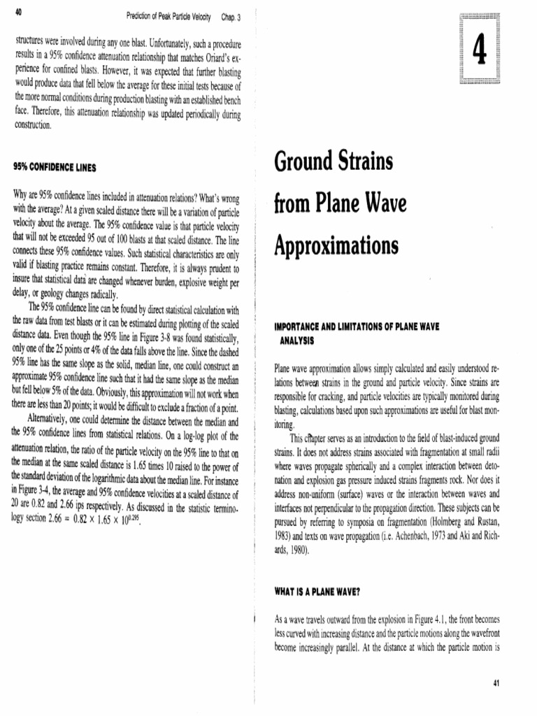 Chapter 4 Ground Strains and Plane Wave Approximations | PDF