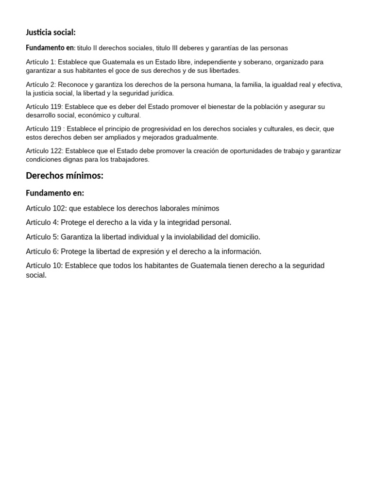 Justicia Social | PDF