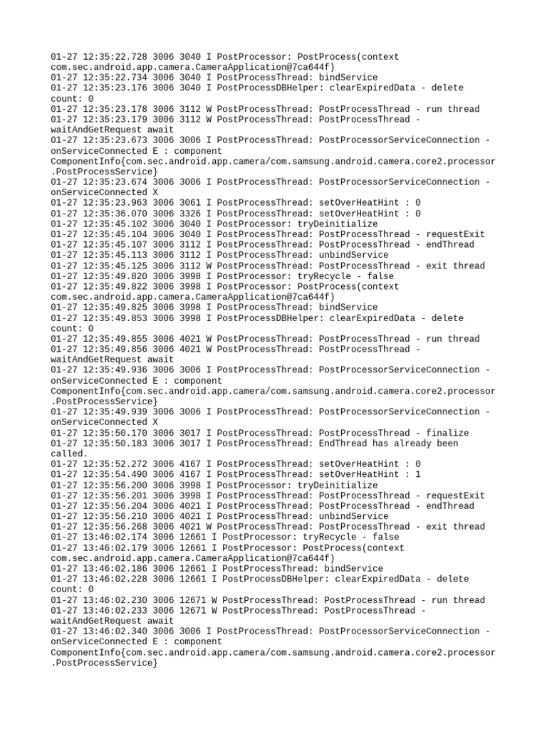 Camera - Log 2024 01 27 17 42 09 | PDF