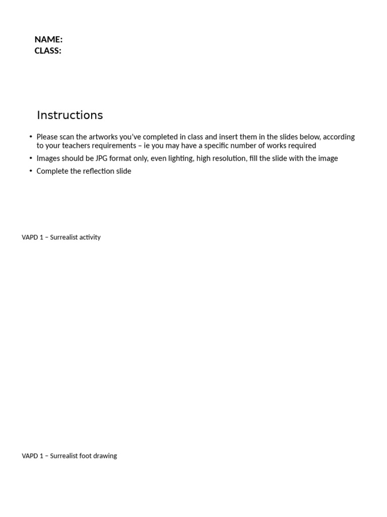 Canvas Submission Template-1 | PDF