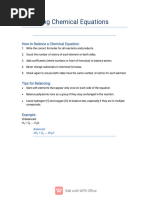 Challenging Chemical Equation Balancing | PDF | Sodium | Chemical Elements