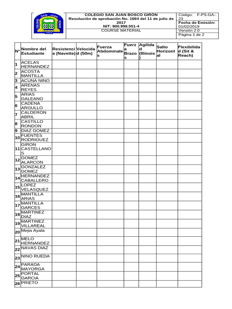 Pruebas Diagnosticas 8vo | PDF