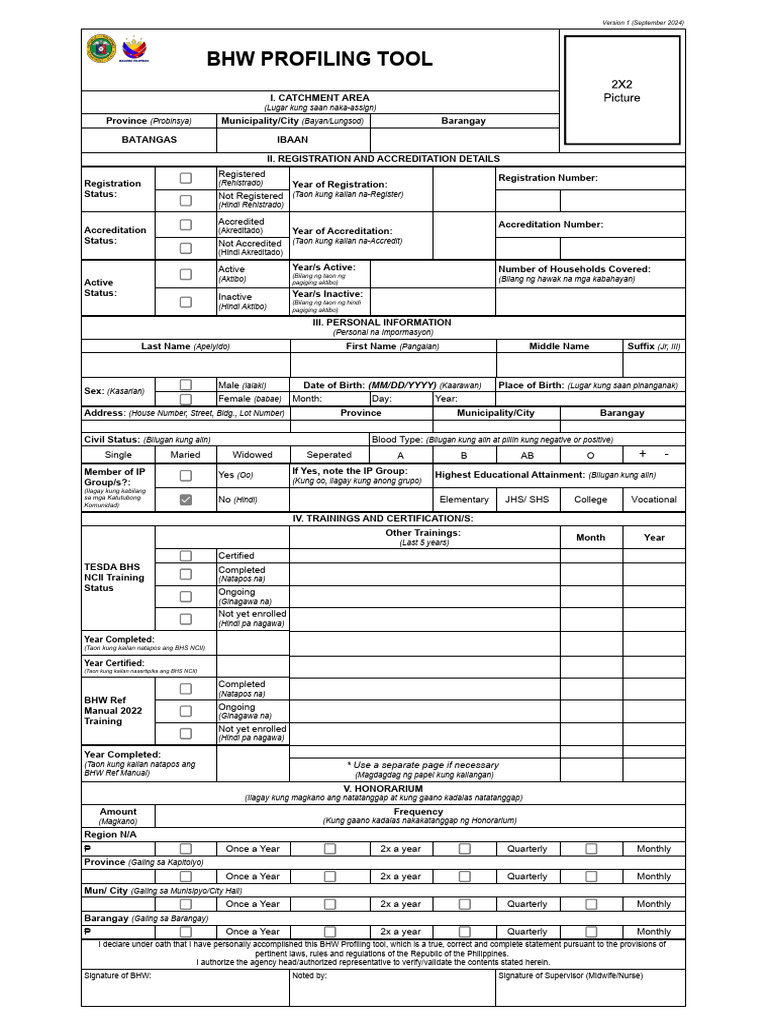 BHW Profiling Tool Overview | PDF