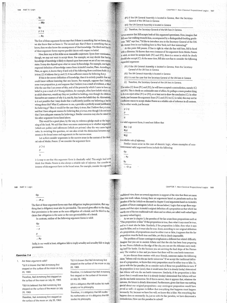 Argument Critical Thinking Logic and The Fallacies Ed 2 - 3 | PDF