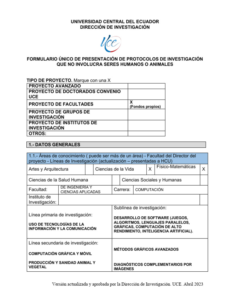 Proyecto de Investigacion Conjunto, Facultad de Ingenieria y Ciencias, Agronomia y Cien | PDF ...