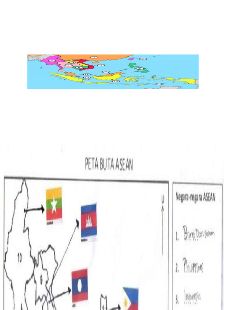 Peta Buta Asean | PDF