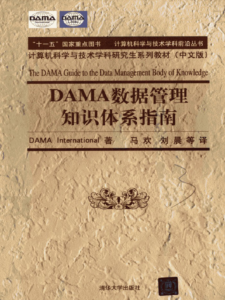 DAMA数据管理知识体系指南 13056116 | PDF