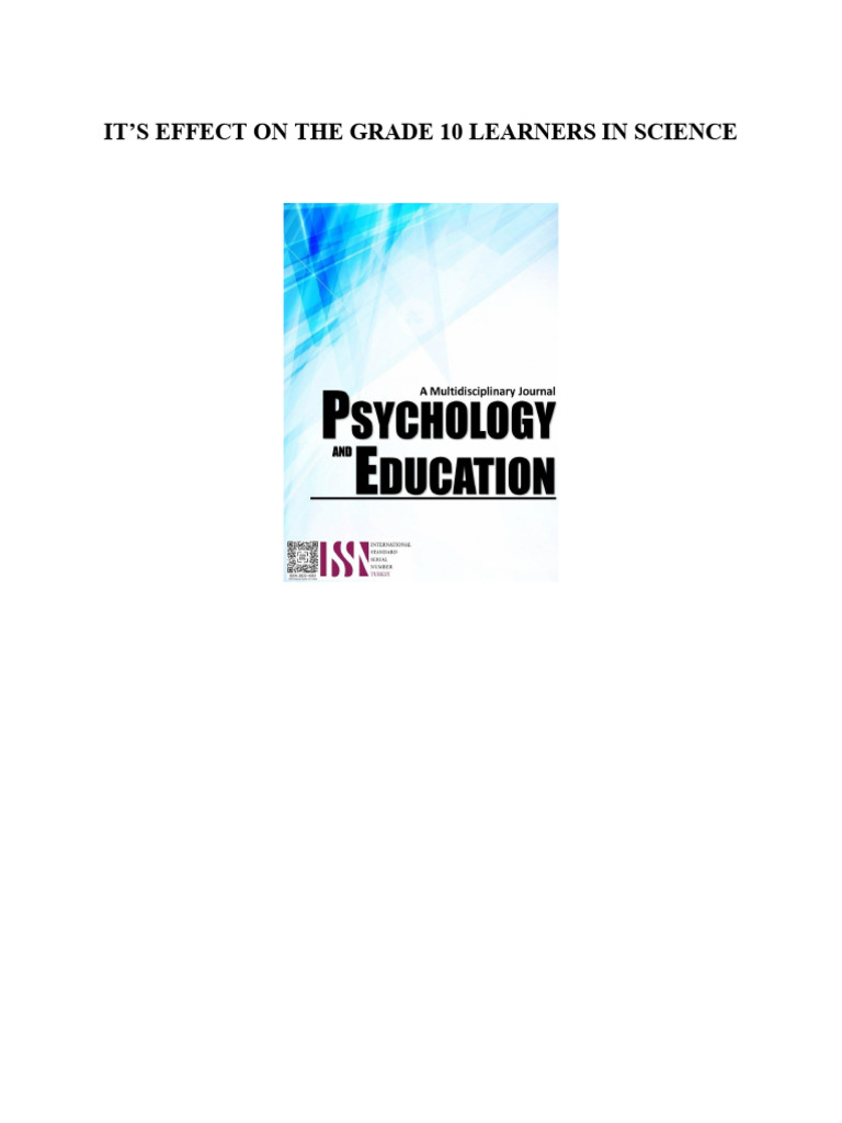 Develop Moral through Community Engagement (DeMCE): It’s effect on the ...