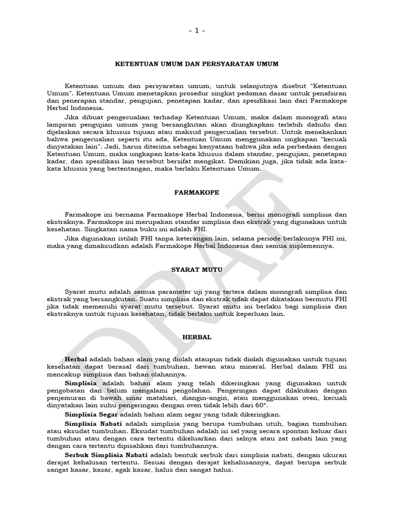 2025 - Rancangan Suplemen 2 FHI Edisi II | PDF