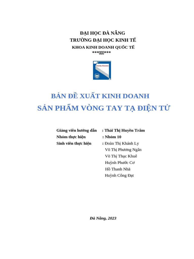 GTKD Nhóm 10 1 | PDF