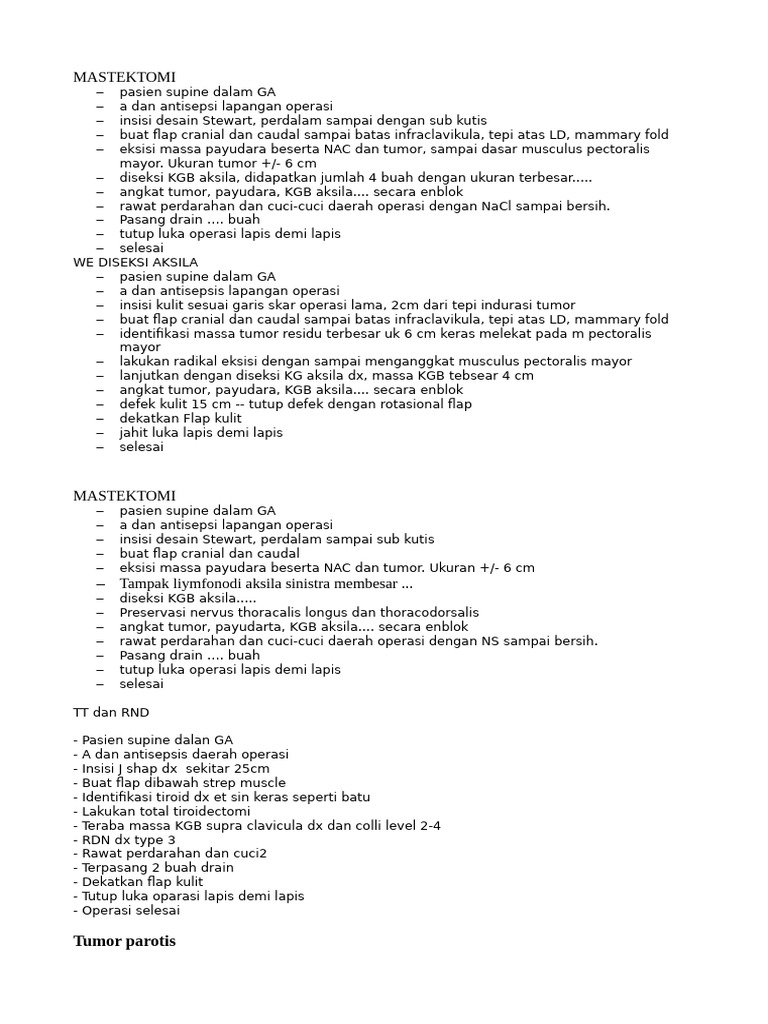 Lapuran Operasi Onko | PDF