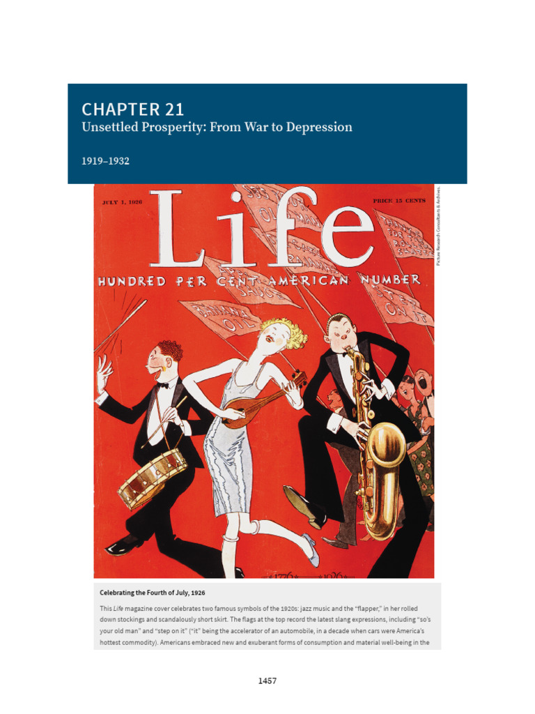 1920s America: Culture and Conflict | PDF
