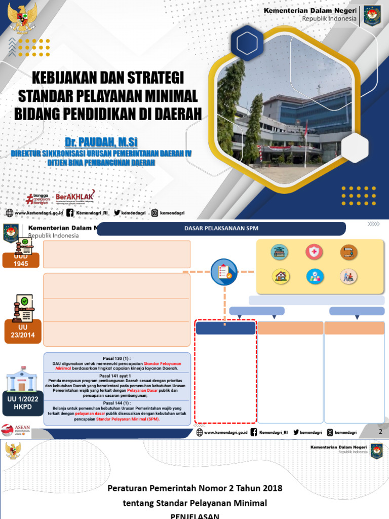 Bahan Paparan Kementerian Dalam Negeri | PDF