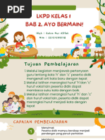 LKPD Menulis Menebalkan Huruf Kelas 1 Bahasa Indonesia | PDF