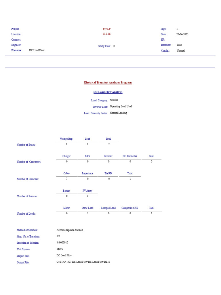 DC Load Flow.DL1S - Complete | PDF | Direct Current | Power Inverter