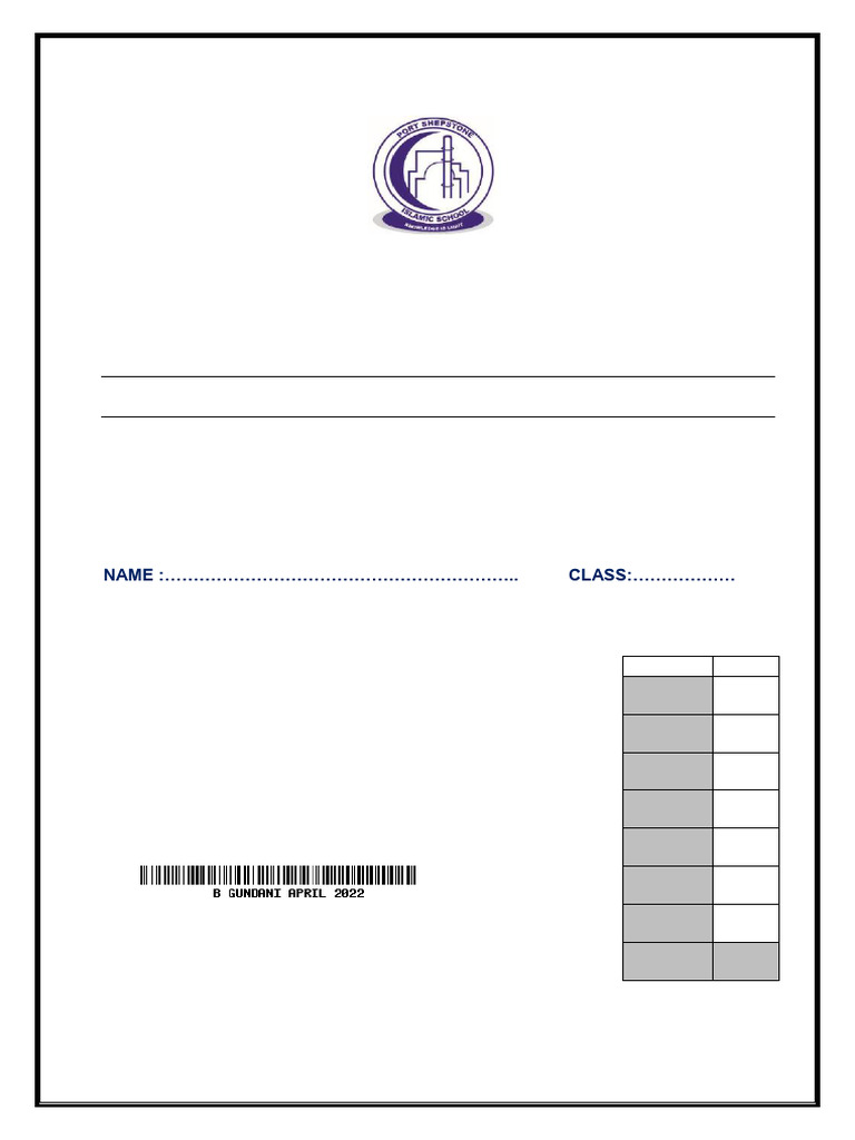 GR8 Psis Term 2 Investigation | PDF | Mathematical Concepts | Mathematical Objects