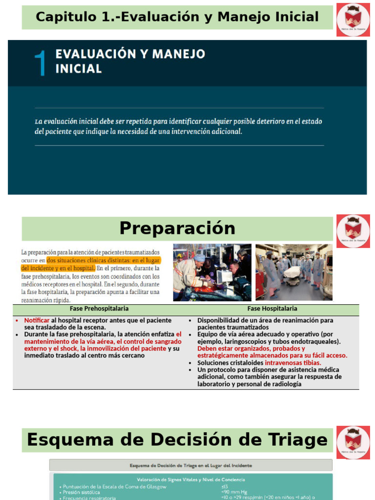 ATLS 10 edicion | PDF | Tórax | Reanimación cardiopulmonar