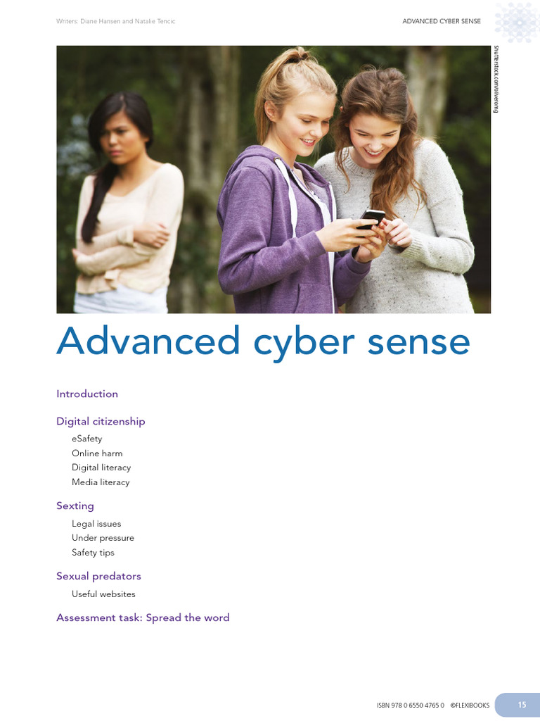 03 - Advanced Cyber Sense - 47650 | PDF | Privacy | Child Pornography
