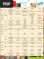 Chartwells New Menu 2526 | PDF | Salad | Gravy