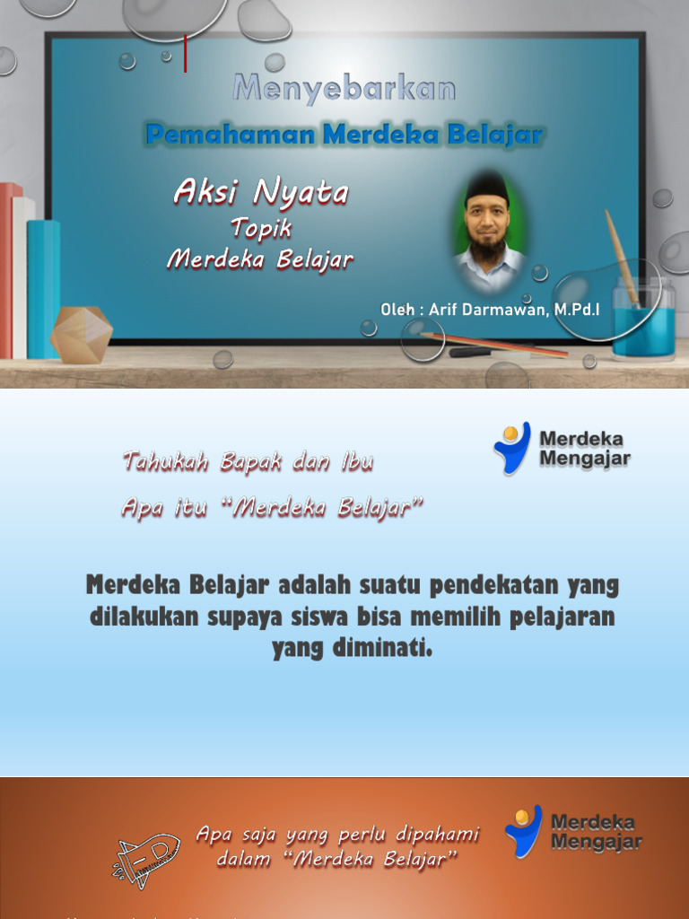 Merdeka Belajar: Peran Guru dalam Pendidikan | PDF