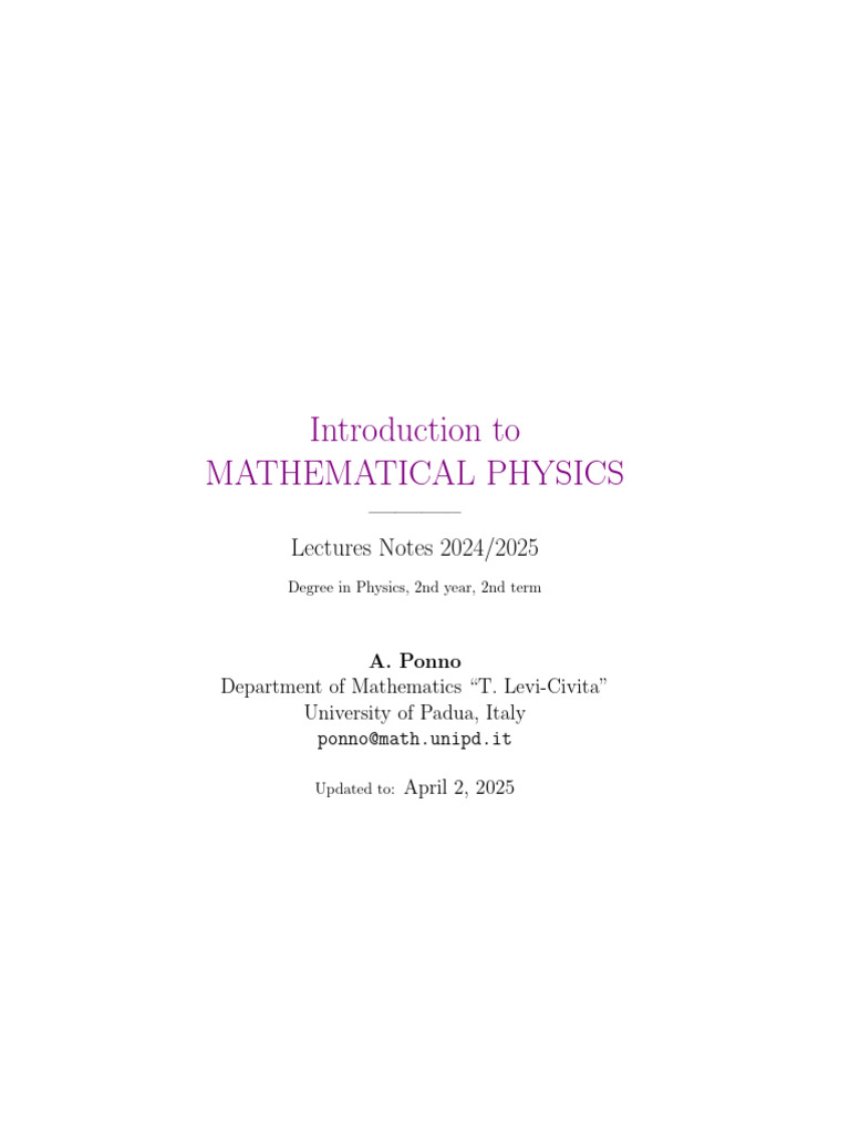 IFM_2025 | PDF | Force | Angular Momentum