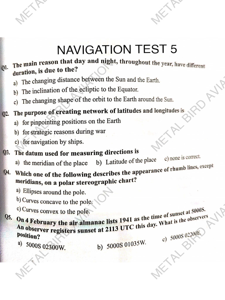 Navigation 5 | PDF