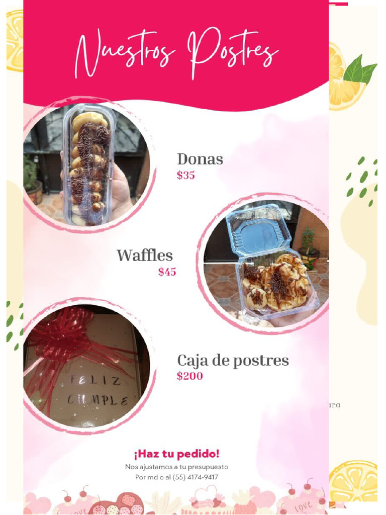 POSTRES | PDF