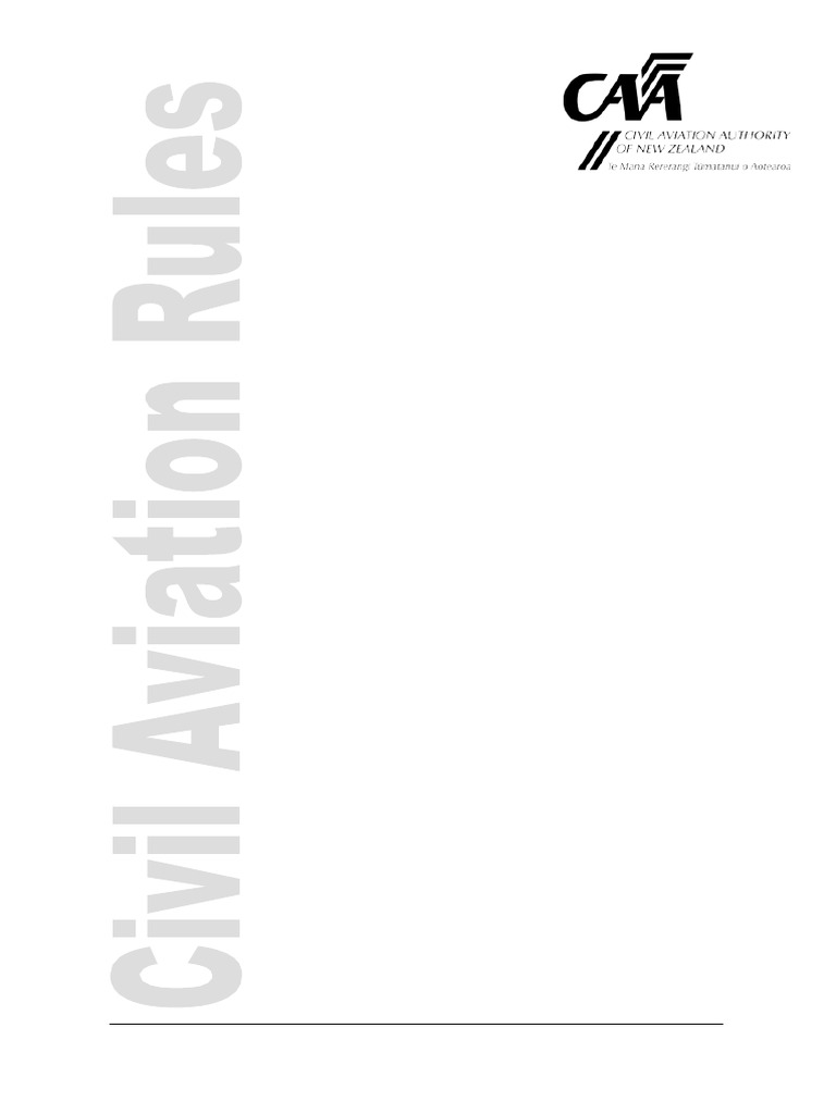 Rule Part 001 Definitions and Abbreviations | PDF | Air Traffic Control ...