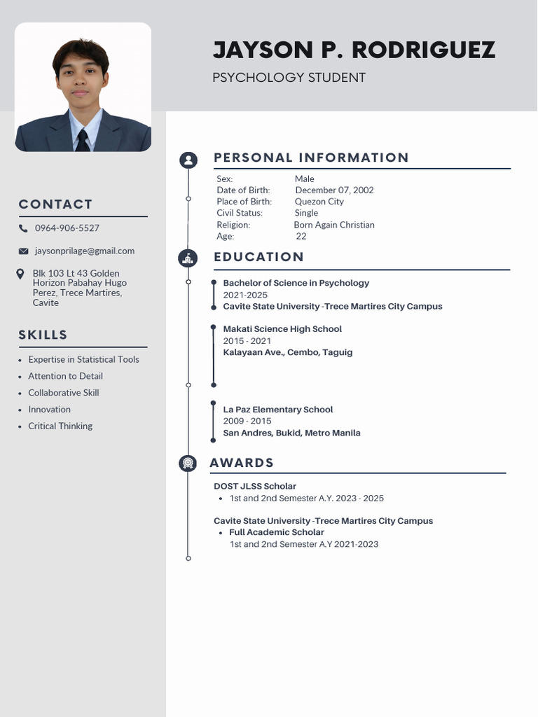 Blue and Gray Simple Professional CV Resume 20250318 104433 0000 | PDF