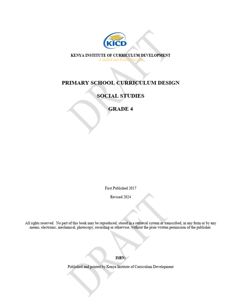 Grade 4 Social Studies Curriculum Guide | PDF | Learning | Cognition