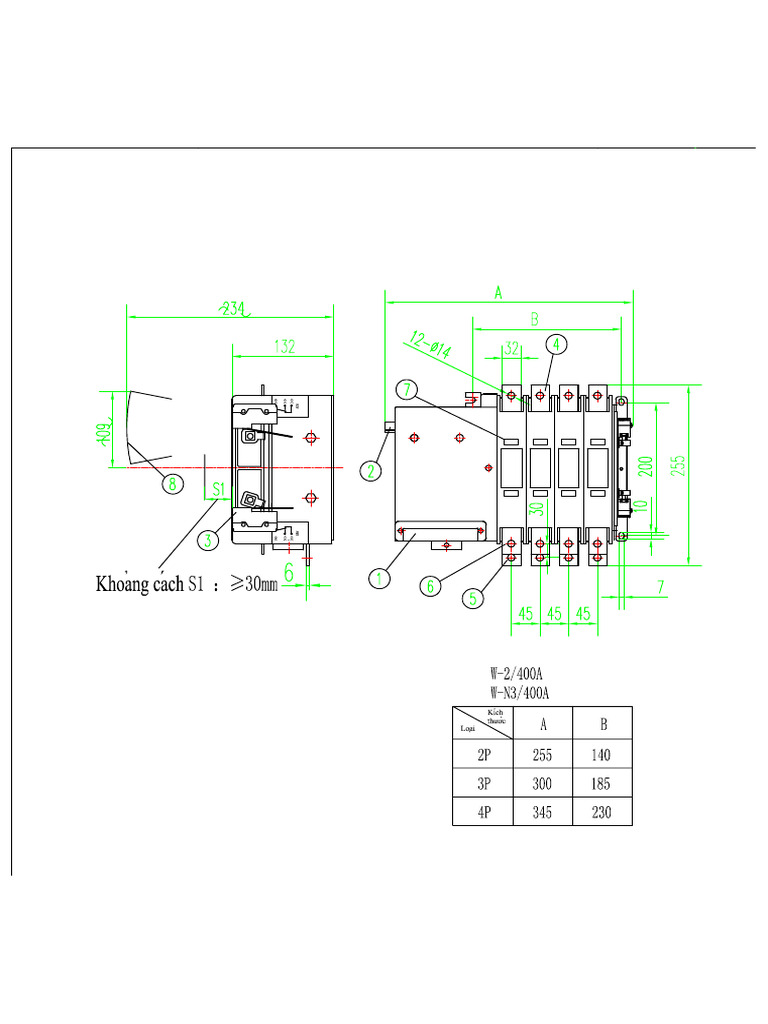 400A Layout | PDF