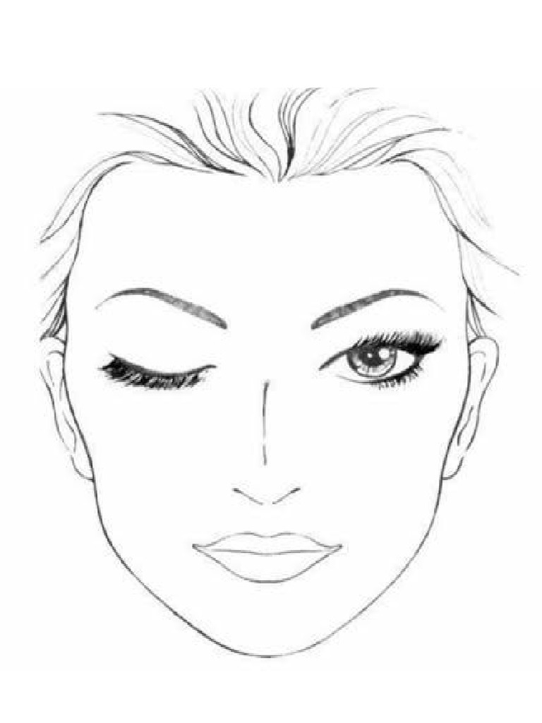 Stage Makeup Template | PDF