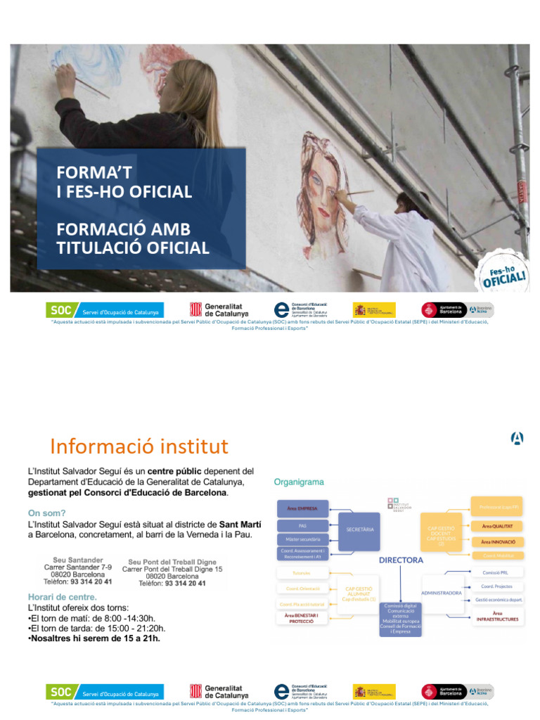 Presentacio Docencia | PDF