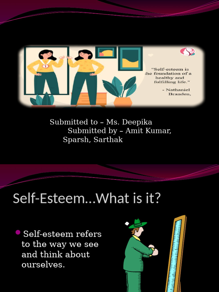Self Esteem | PDF