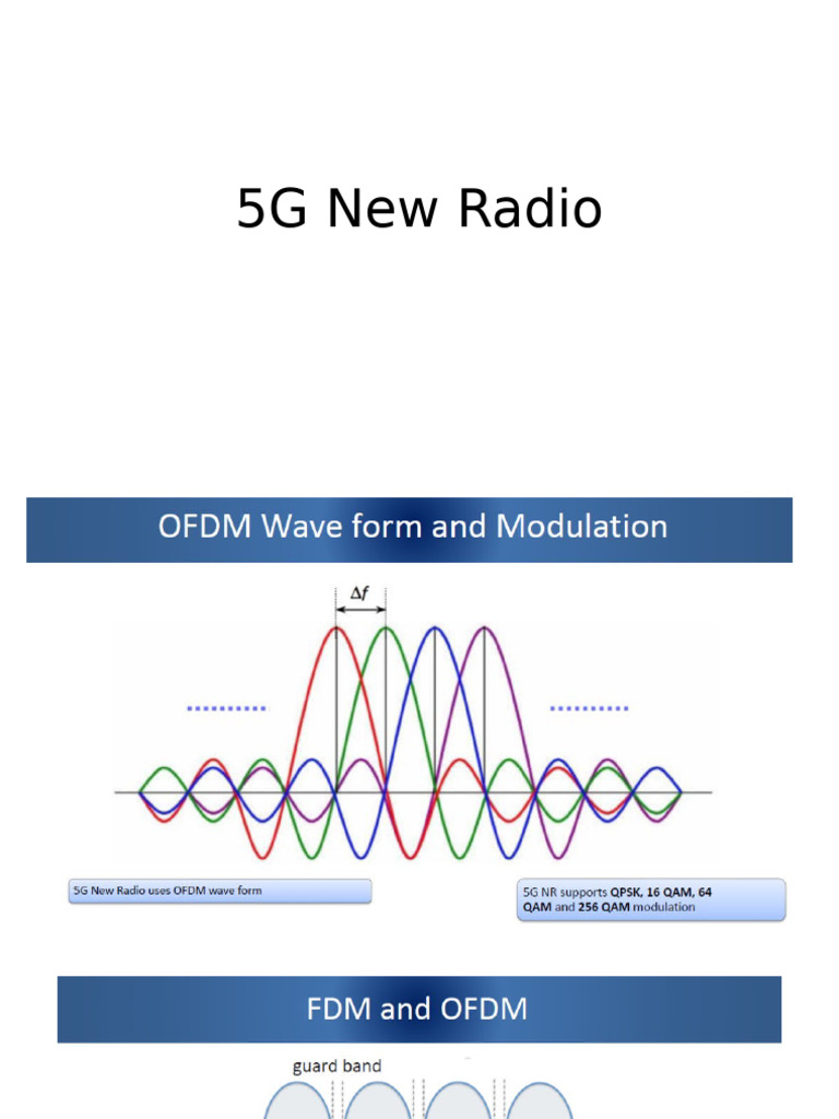 5G Waaveform | PDF | Orthogonal Frequency Division Multiplexing ...