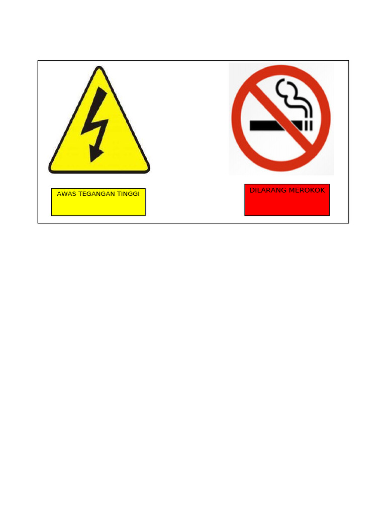 Stiker Genset | PDF