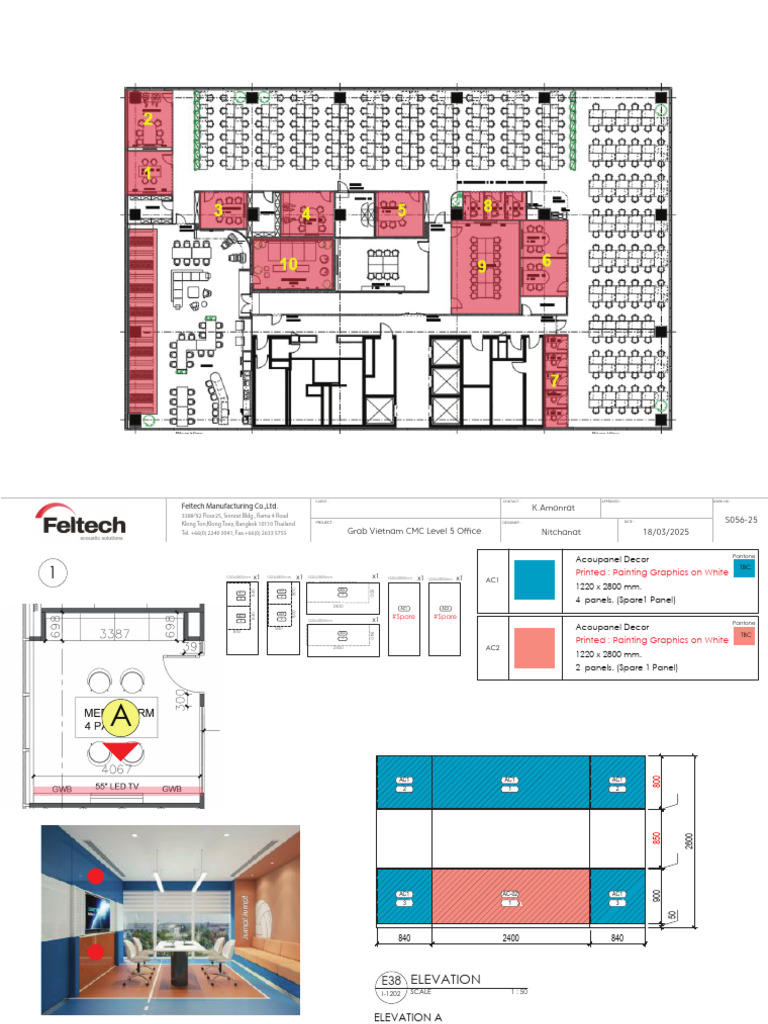 Grab Office CMC L5 - Layout 250321 - Rev28032025 - Checked | PDF