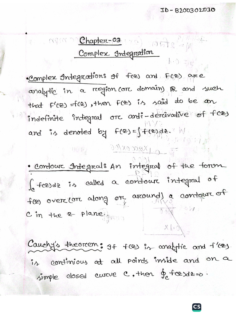 Complex Integration | PDF