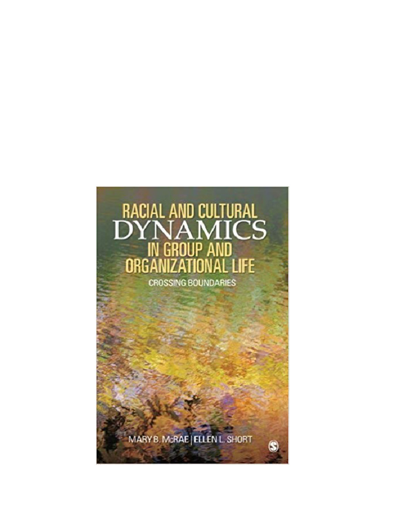 (Ebook PDF) Racial and Cultural Dynamics in Group and Organizational ...