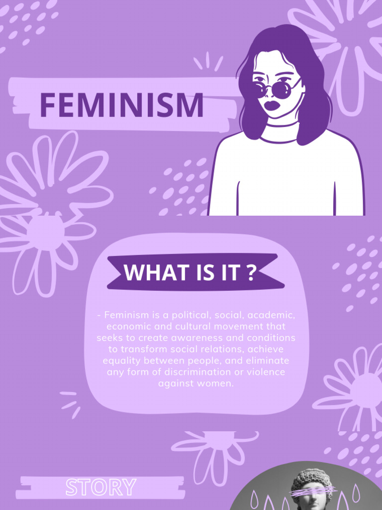 Presentación Orígenes Del Feminismo Moderno Morado | PDF