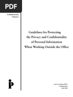 Safeguarding Sensitive PII Guidelines | PDF | Laptop | Information Science