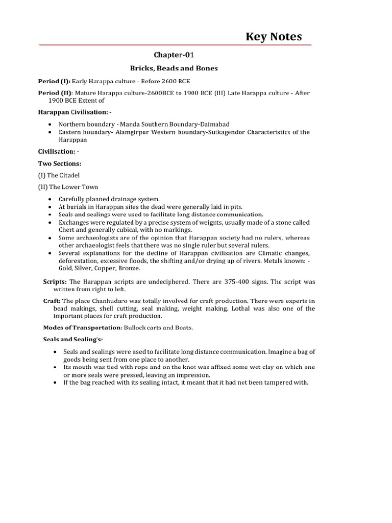 Grade 12 History Chapter 1 Notes | PDF