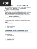 SAP S/4HANA Financial Closing Cockpit Guide | PDF | Information ...