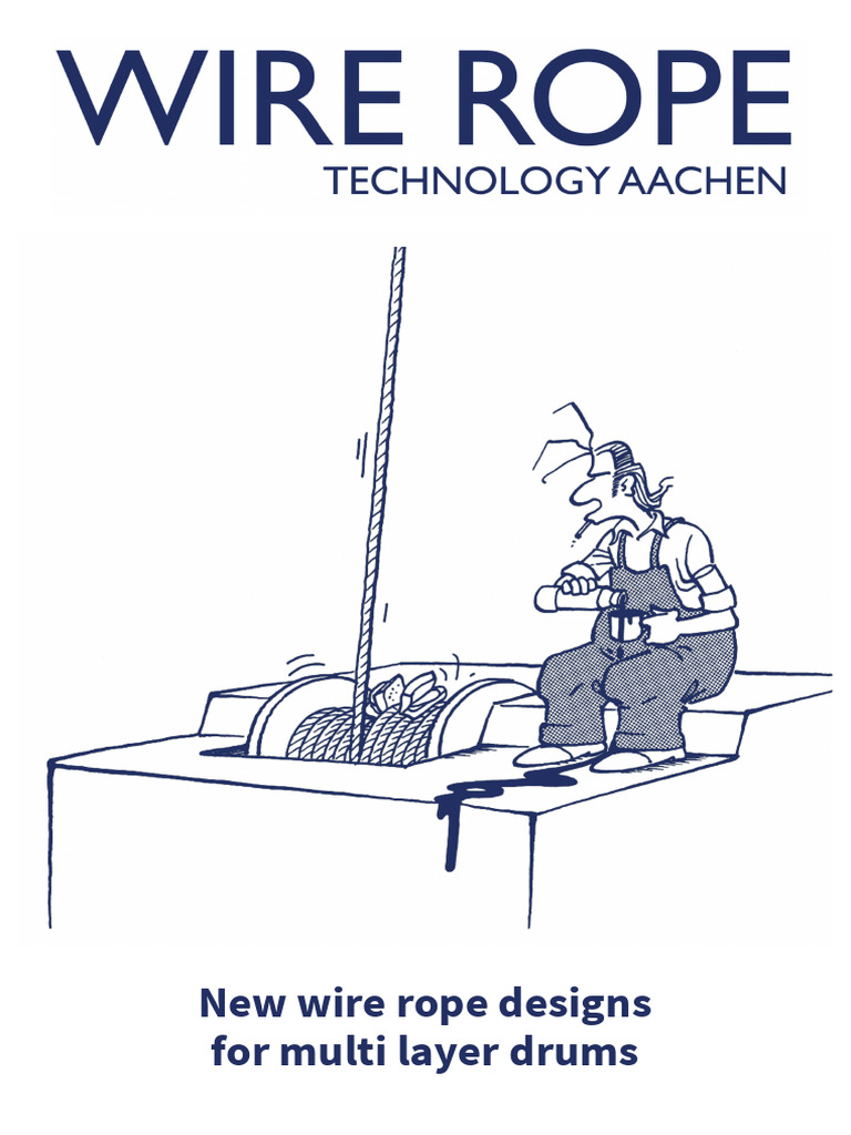 Bro - New Wire Rope Designs For Multi Layer Drums | PDF | Wire | Rope